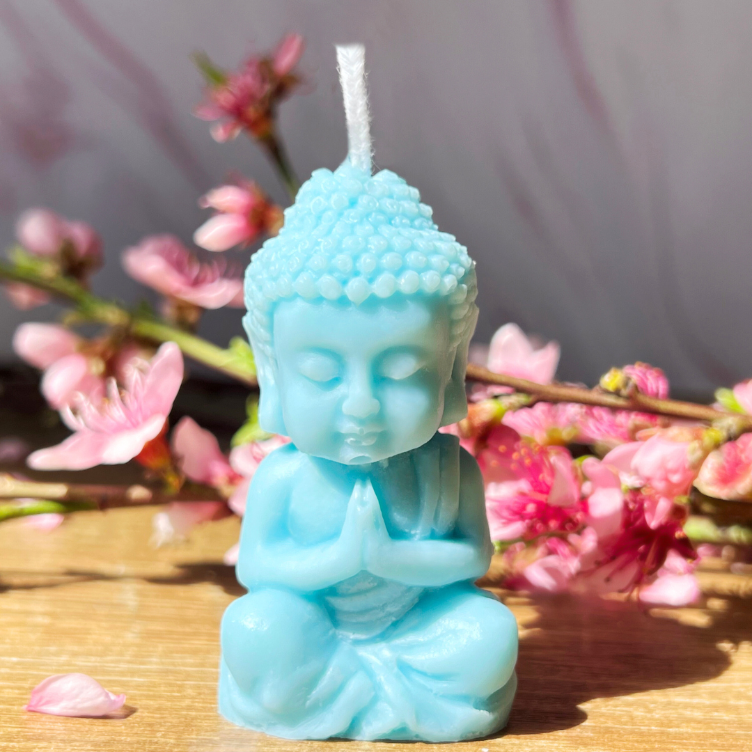 Natural Soy Buddha Candles | Buddha Candles | Handmade Mini Buddha ...