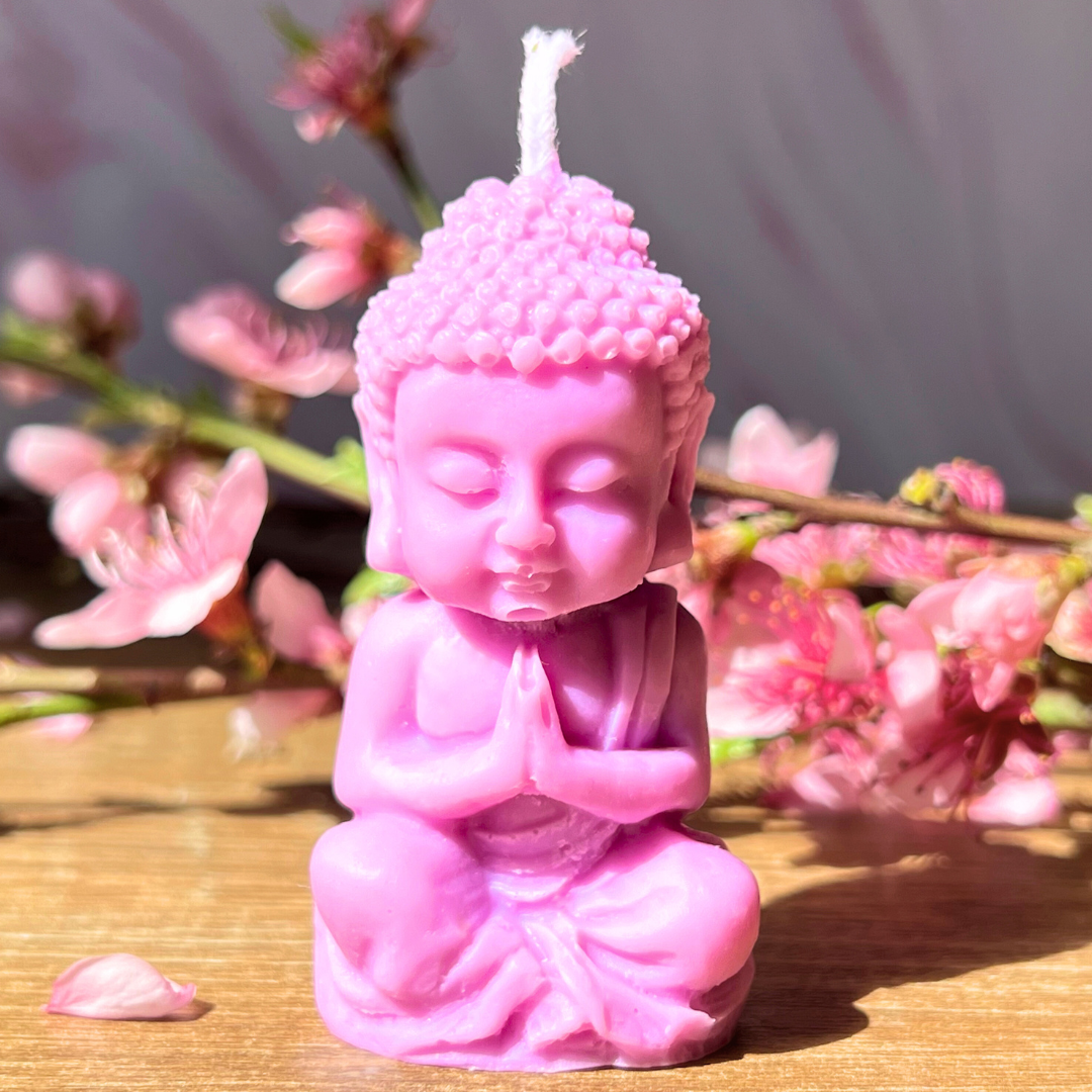 Natural Soy Buddha Candles | Buddha Candles | Handmade Mini Buddha ...